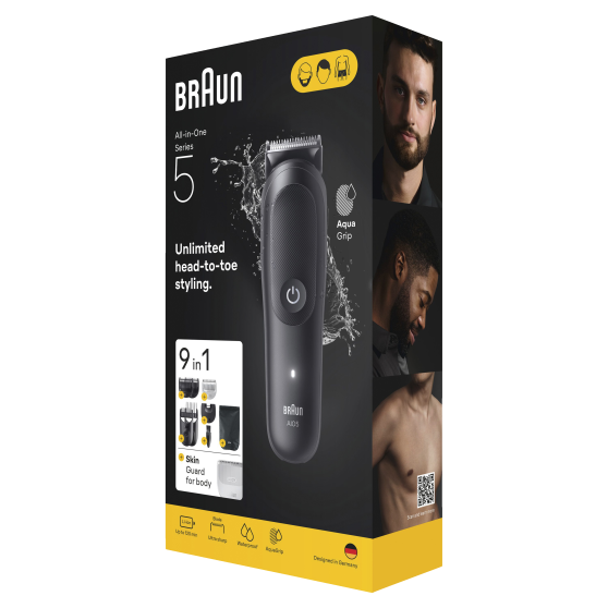Braun All-in-One Series 5 AIO5540 9in1 Grooming Kit