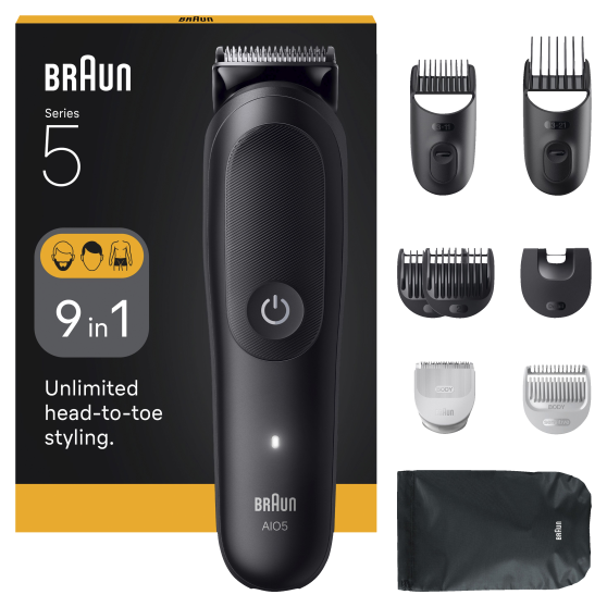 Braun All-in-One Series 5 AIO5540 9in1 Grooming Kit